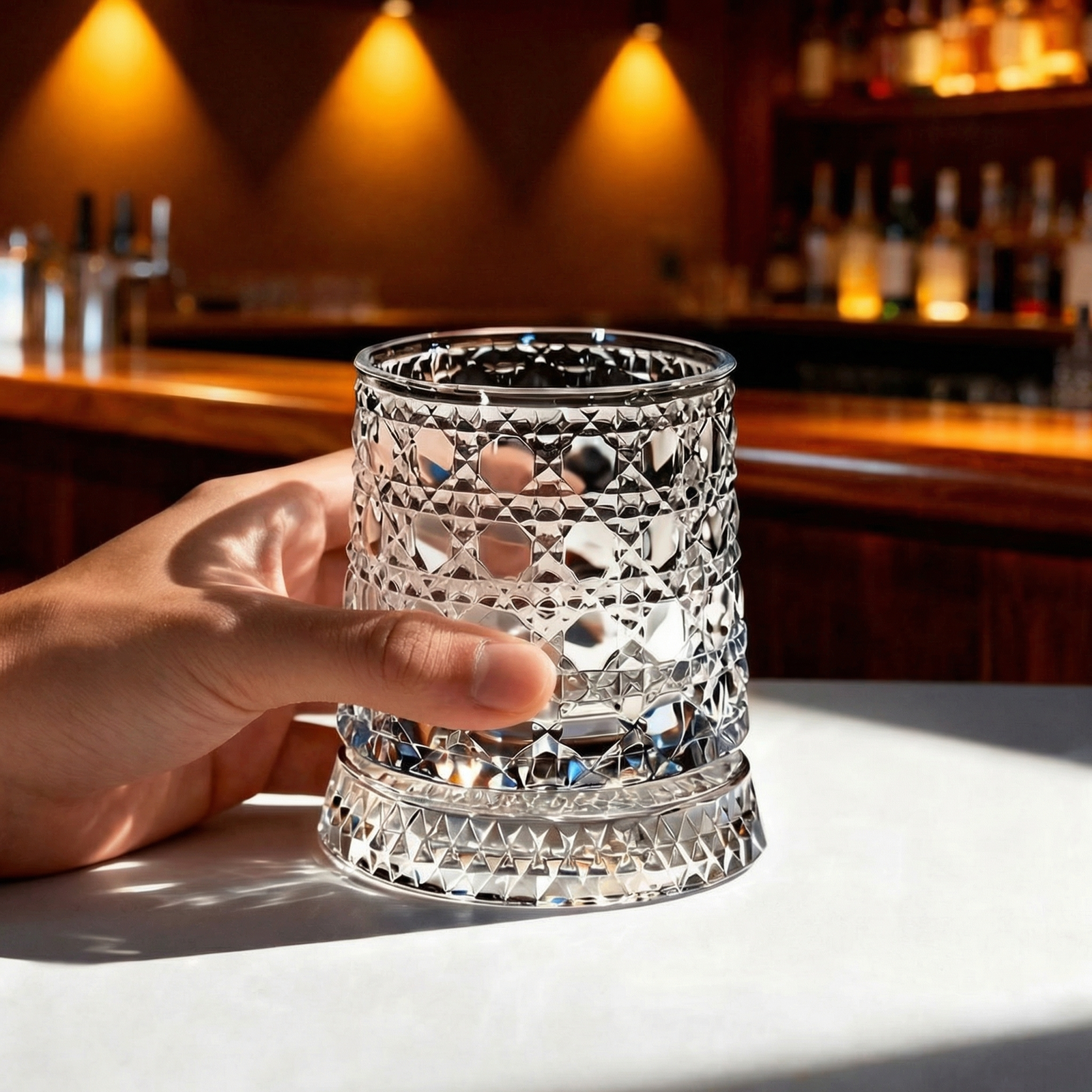 Ellis® Rotating Whiskey Glass – Ellis Ellis